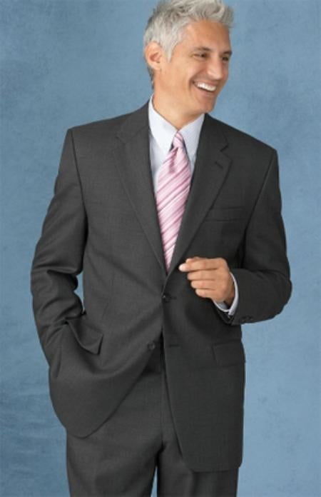 Authentic Tiglio Brand Side Vented Two Button Style Notch Lapel Double