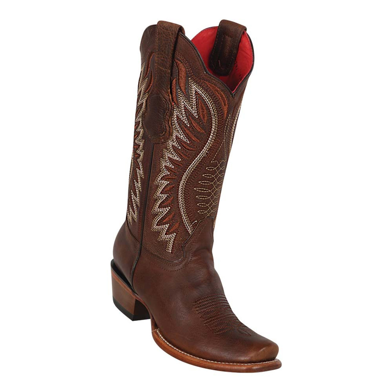 LOS ALTOS Walnut Rage Dubai Toe Women's Western Boots MensItaly