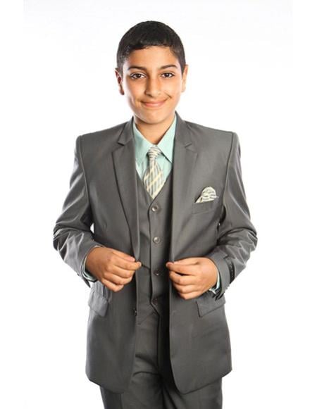 Olive Dark Green Boy's ~ Children ~ Kids Suits Perfect for toddler Sui