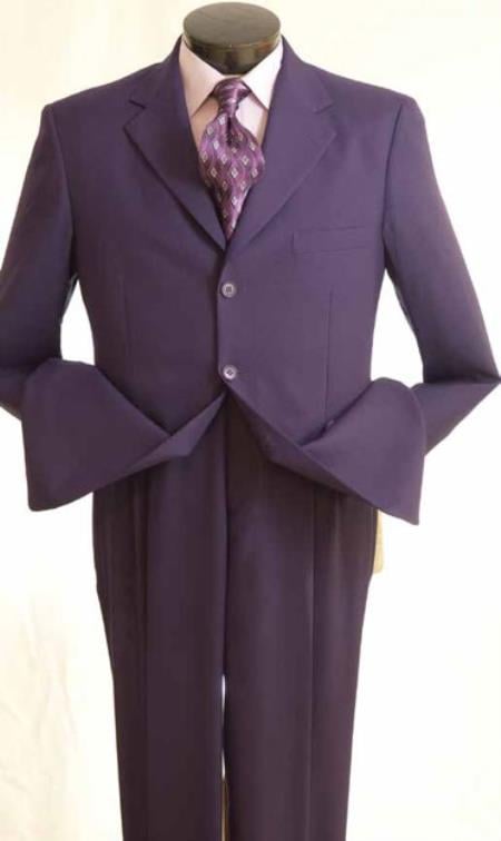 Men's Purple Suit Cheap Priced Suits For Men (blazer and pants) On sal