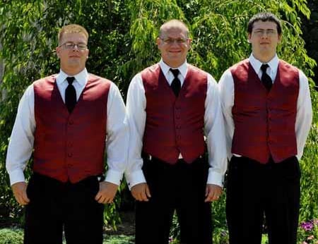 Groomsmen Burgundy ~ Wine ~ Maroon Color Vest + Pants Slacks + Any Col