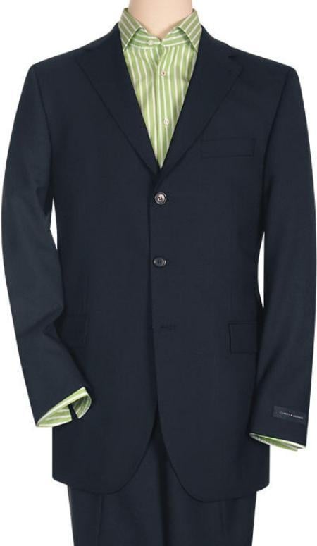 Mix and Match Suits Solid Dark Navy Blue Suit For Men Quality Suit Sep
