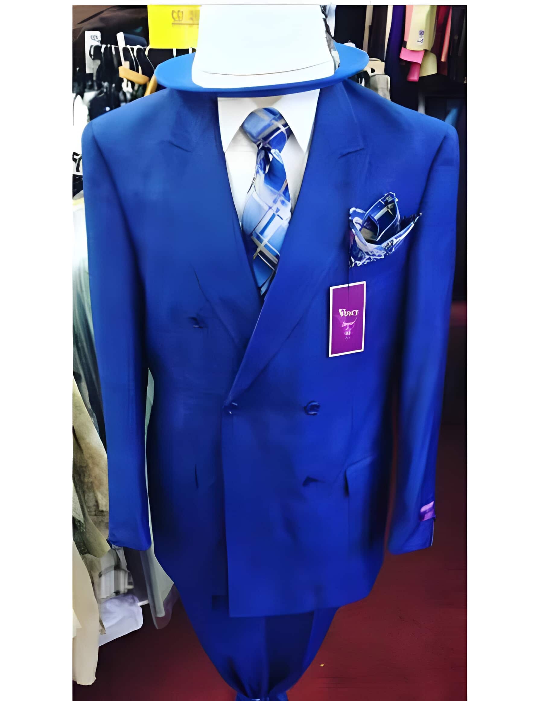 Double Breasted Royal Besom Pocket Blazer