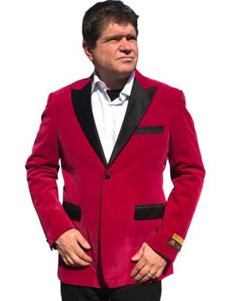 Hot Pink Tuxedo - Prom Pink Tuxedo - Rose Pink Tuxedo - Pink and Black