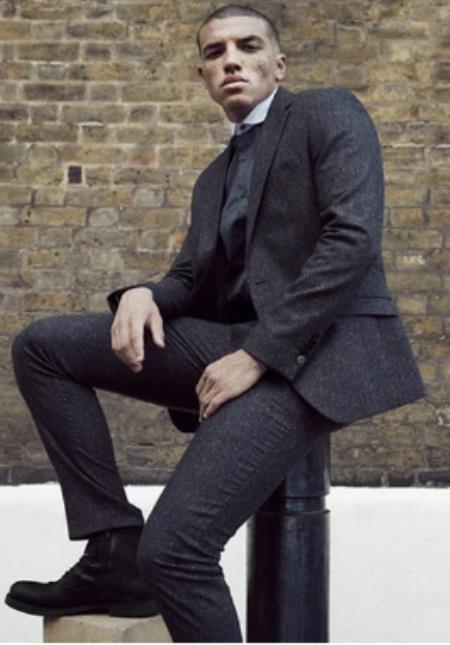 Thomas Shelby Suit - Thomas Shelby Costume + Pants + Vest + Overcoat
