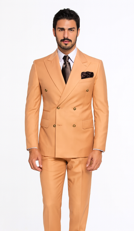 Rossi Man Milano RM1774 – Men’s Modern Fit 3-Piece Suit - Formal Outfi