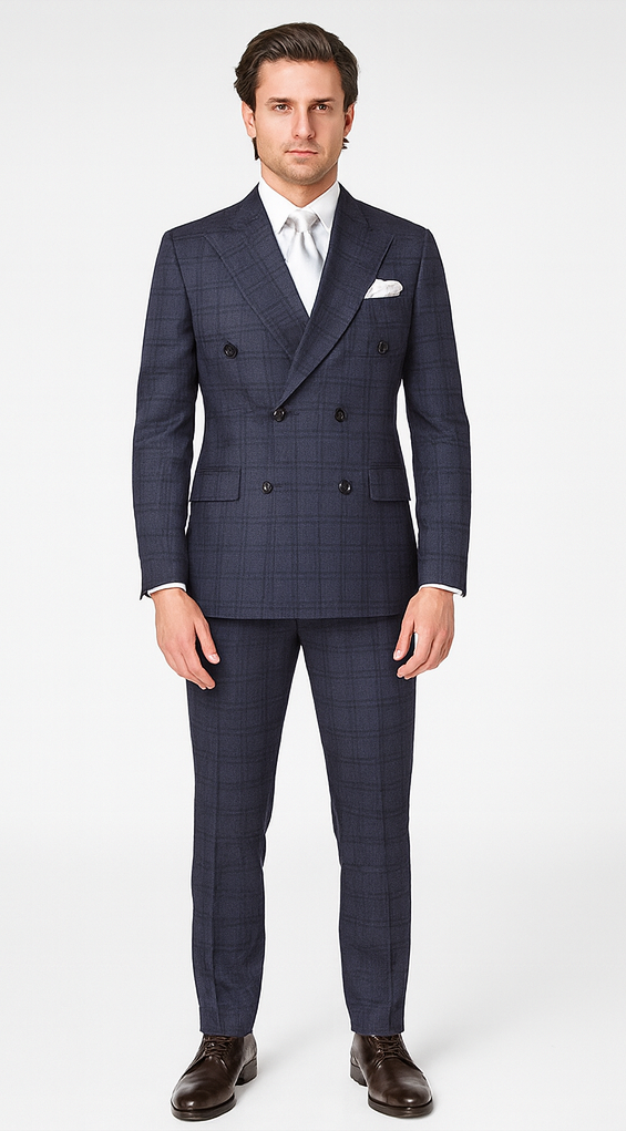Rossi Man Milano RM1791 – Classic Tailored Suit for Men - Elegant Form
