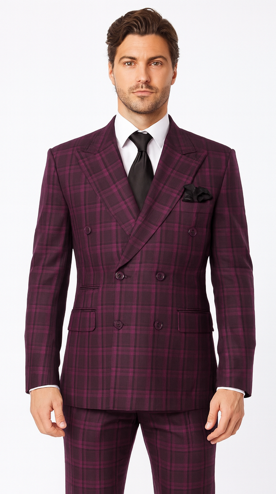 Rossi Man Milano RM1799 – Classic Tailored Suit for Men - Modern Forma