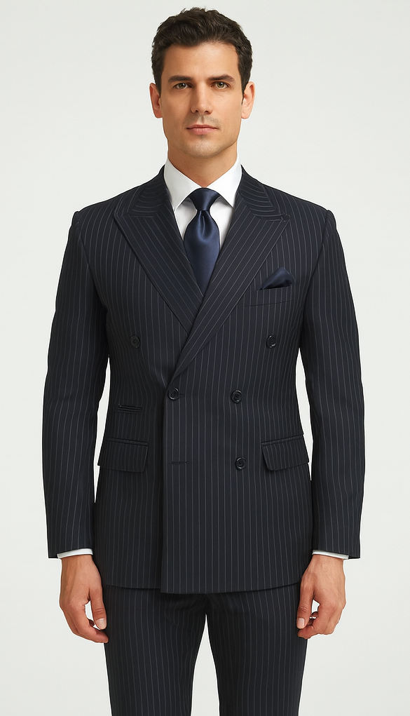 Rossi Man RM1223 – Milano Series Modern Slim Fit Suit for Men - Formal